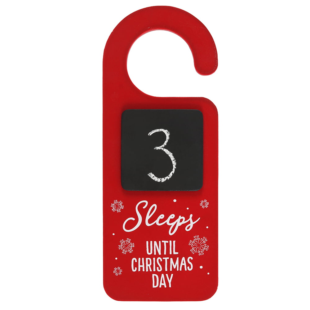 Christmas Countdown Door Hanger - Pen-Y-Coed Castle - Gift Shop