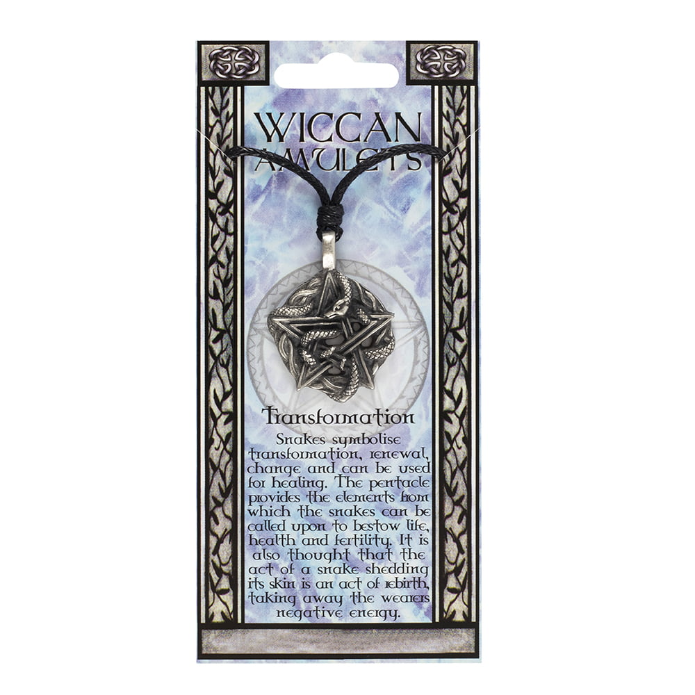 Transformation Wiccan Amulet Necklace - Pen-Y-Coed Castle - Gift Shop